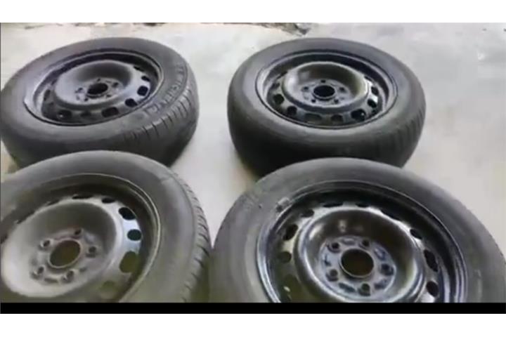 4 aros de lata con goma Puerto Rico, ClasificadosOnline.com