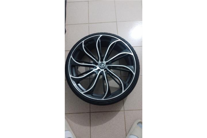 Aros 22" 5 rotos Puerto Rico, ClasificadosOnline.com