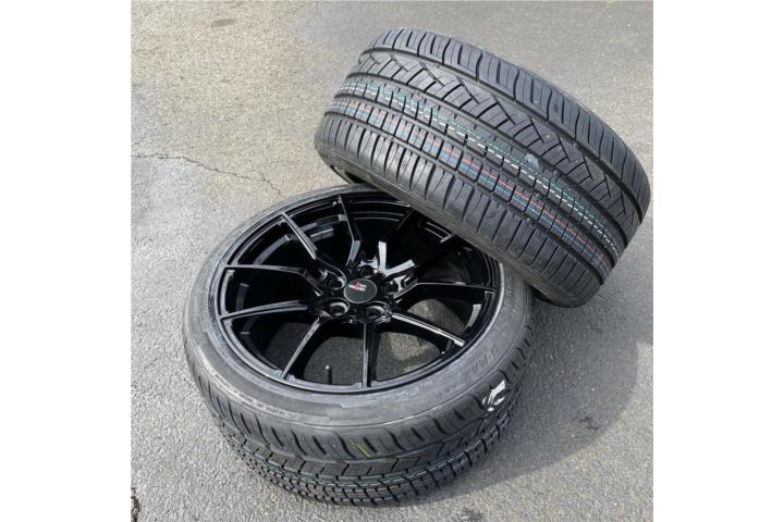 AROS OPTION LAB R716 18X9.5 +35 OFFSET 5X114 Puerto Rico ...