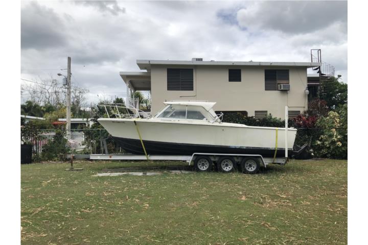 Bertram - BERTRAM 25 MARK II HARDTOP TRAILER ALUM 3EJES, Botes Puerto ...