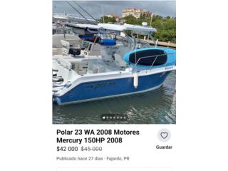 Polar - Polar 23ft WA 2008 Mercury, Botes Puerto Rico Clasificados Online