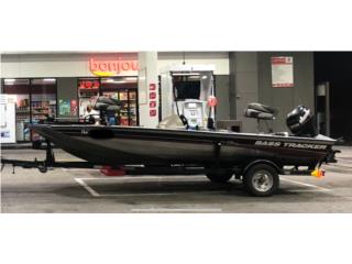 Bass Tracker - Bass Tracker pesca en lago, Motor Mercury 30, Botes ...