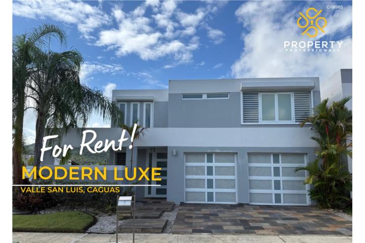 Modern Luxury en Caguas, Urbanizacion-Valle San Luis Alquiler Bienes ...