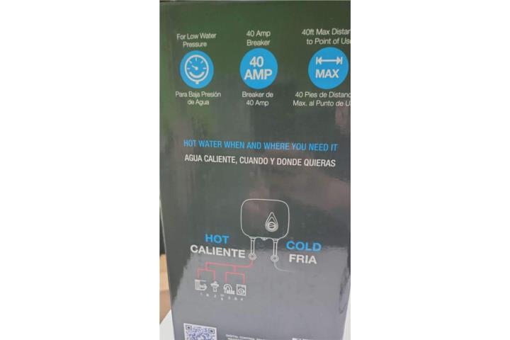 Calentador de agua de línea eléctrico Marey Puerto Rico