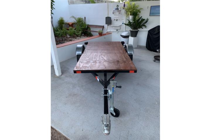 AB INFLATABLES - Carretón 4’ x 8’ un eje con sopanda recién fa, Botes ...