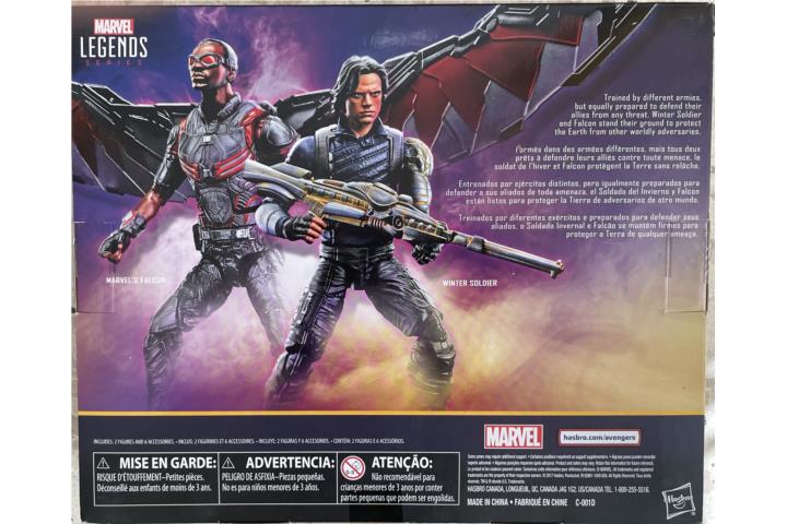 Winter Soldier y Falcon de Marvel Puerto Rico