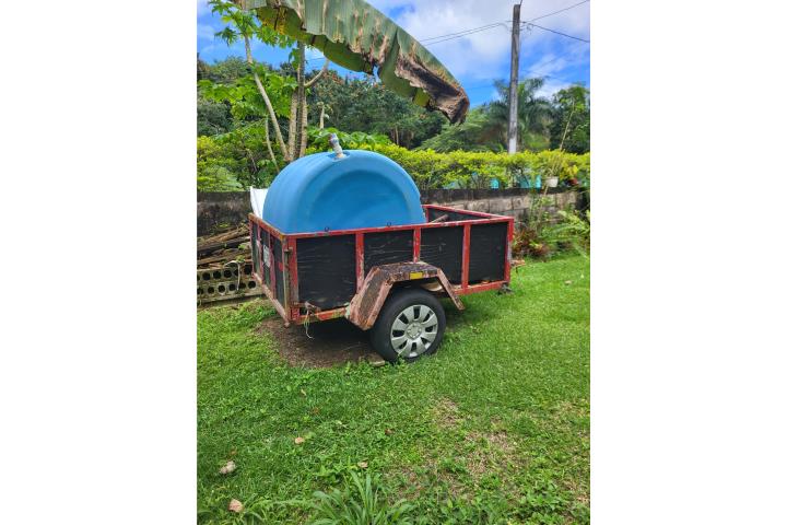 Carretón con tablilla y tractor Puerto Rico