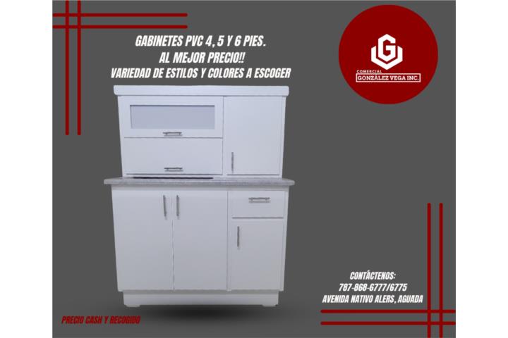 GABINETES PVC 4, 5 Y 6 PIES Puerto Rico