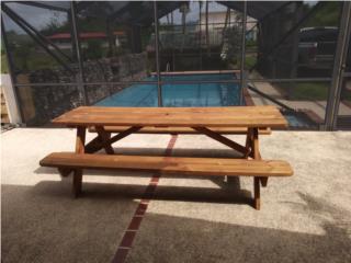 Mesas Madera Rústica Puerto Rico