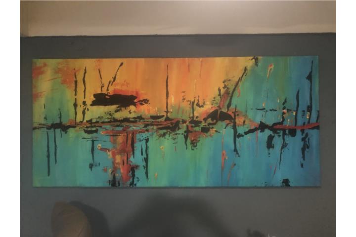 Cuadro en acrílico Puerto Rico