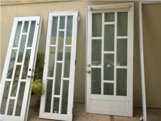 Puertas Aluminio y Cristal Rejas Integradas Puerto Rico