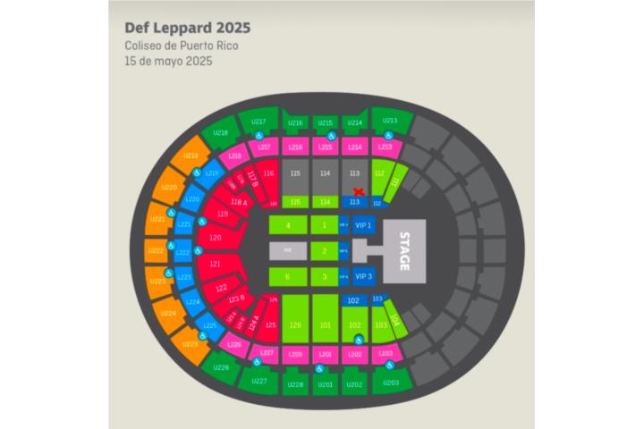 Def Leppard Coliseo PR Puerto Rico