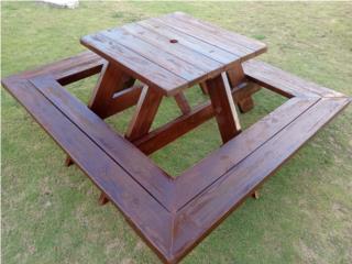 Muebles Madera Rústicas Puerto Rico