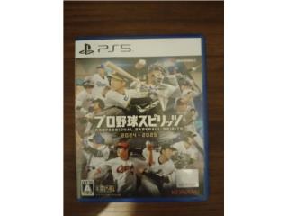 Professional Baseball Spirints 2024-2025 ps5 Puerto Rico