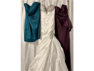 3 Trajes para Prom, quinceañera, boda… Puerto Rico