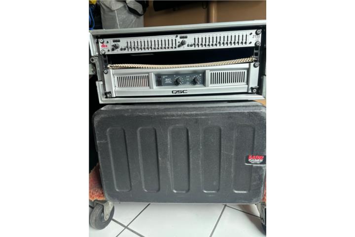 Combo case con power QSC $350.00 Puerto Rico