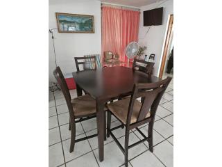 JUEGO DE COMEDOR 4 SILLAS Puerto Rico