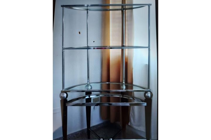 Tablillero en madera y cristal Puerto Rico