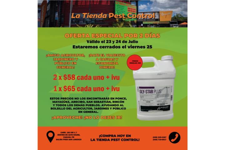 Herbicida Gly Star Plus 2.5 Galones Puerto Rico
