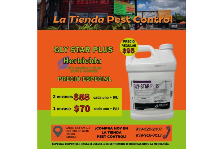Gly Star Plus 2.5 gal (NUEVO) Puerto Rico