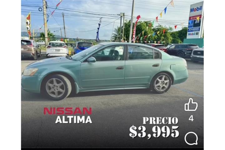 Nissan, Altima del 2003 Clasificados Online Puerto Rico