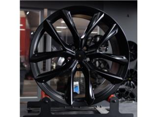 NEW Aros para Tesla Satin Black 20" 5x114 Puerto Rico ...
