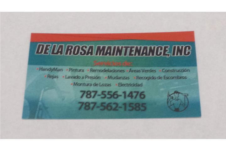 De La Rosa Maintenance Puerto Rico, Handyman