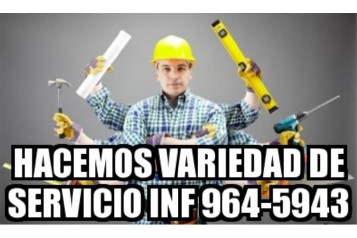 MUDANZAS , ESCONBROS Y OTROS SERVICIOS Puerto Rico, Handyman