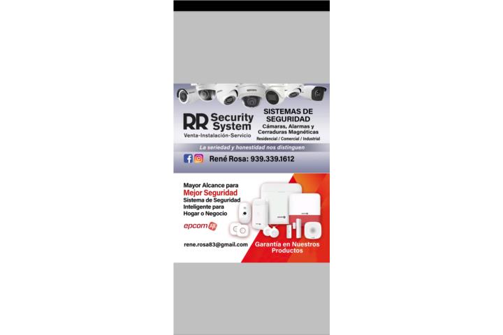 RR SECURITY SYSTEMS Puerto Rico, Reparaciones