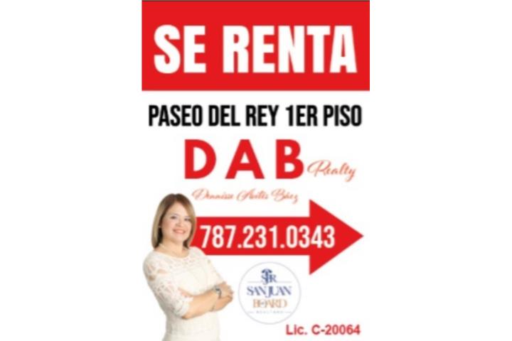 Paseo del Rey -PRIMER NIVEL, Condominio-Paseo Del Rey Alquiler Bienes ...