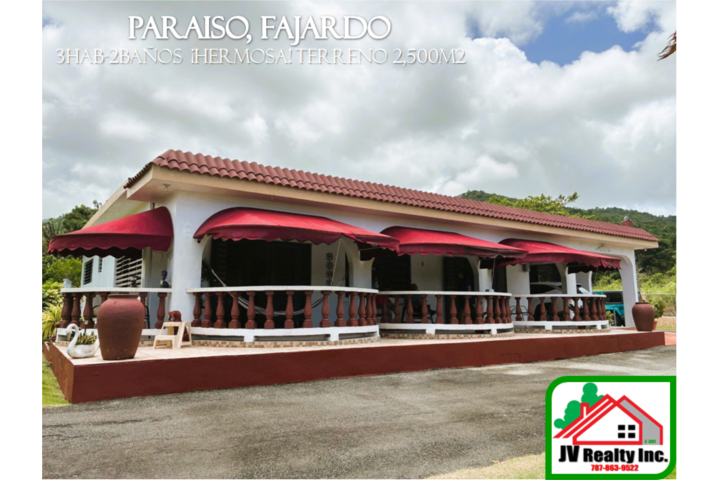 Paraiso Puerto Rico, Venta Bienes Raíces Fajardo Puerto Rico, Real ...