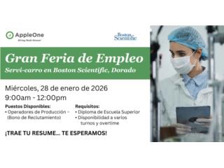 GRAN FERIA DE EMPLEO – SERVI-CARRO - DORADO Puerto Rico AppleOne ...