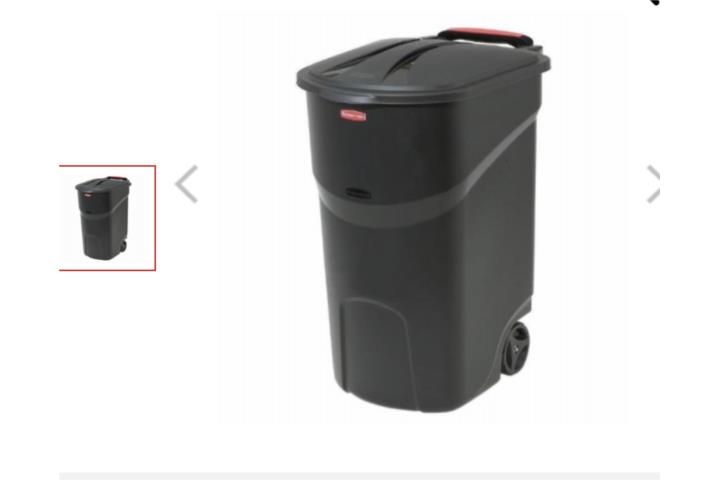 Zafacón con ruedas de 45 GAL. Puerto Rico