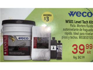 Weco Level tech kit W501 paila Puerto Rico