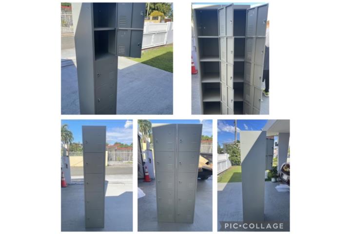 LOCKERS INDUSTRIAL 5 ESPACIOS Puerto Rico