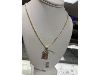 Cadena rope y charm Puerto Rico