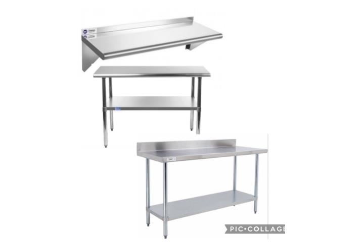 TABLILLAS Y MESAS STAINLEES STEEL Puerto Rico