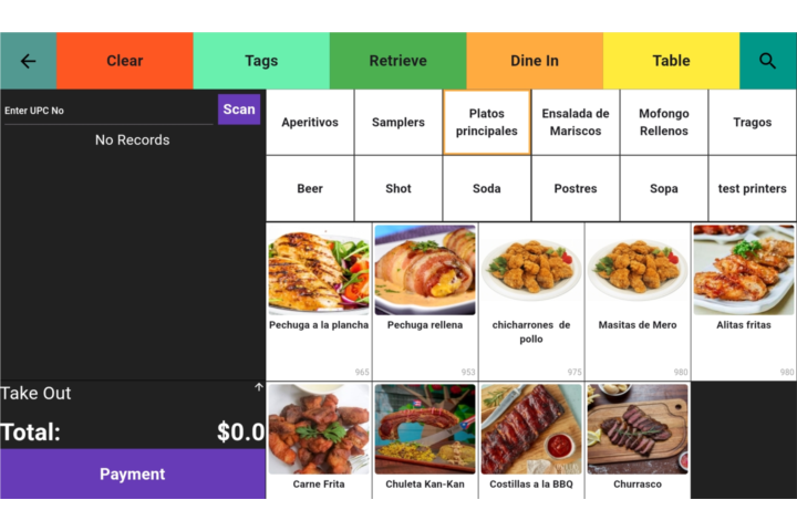 Sistema de punto de venta caja restaurantes Puerto Rico