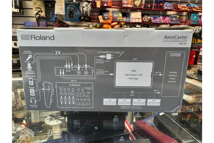 AeroCaster Roland VRC -01 Puerto Rico