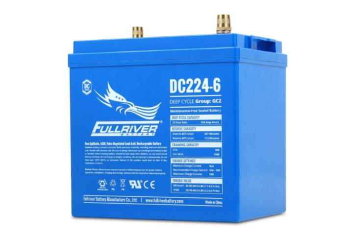 BATERIA 224AH FULLRIVER BLUE AGM 6 VOLTS Puerto Rico