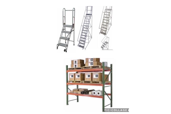 PALLETS RACKS & ESCALERAS CORREDIZAS Puerto Rico