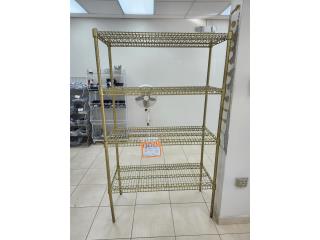 TABLILLERO EN METAL COLOR ORO, 4 TAB. Puerto Rico