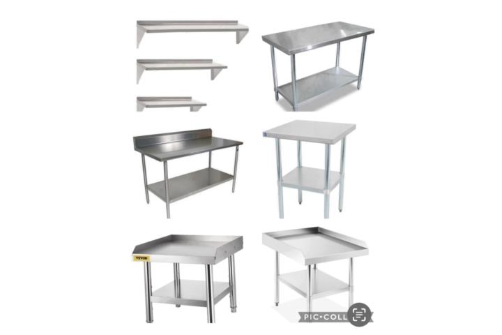 MESAS Y TABLILLAS STAINLESS Puerto Rico