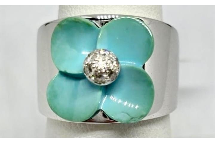 ARO TURQUESA 18KT Puerto Rico