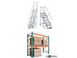 ESCALERAS CORREDIZAS Y RACKS ALMACENES Puerto Rico