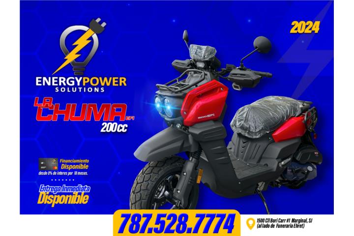 CHUMA 200CC EFI- 2024,2024,SupermachPuerto Rico Clasificados